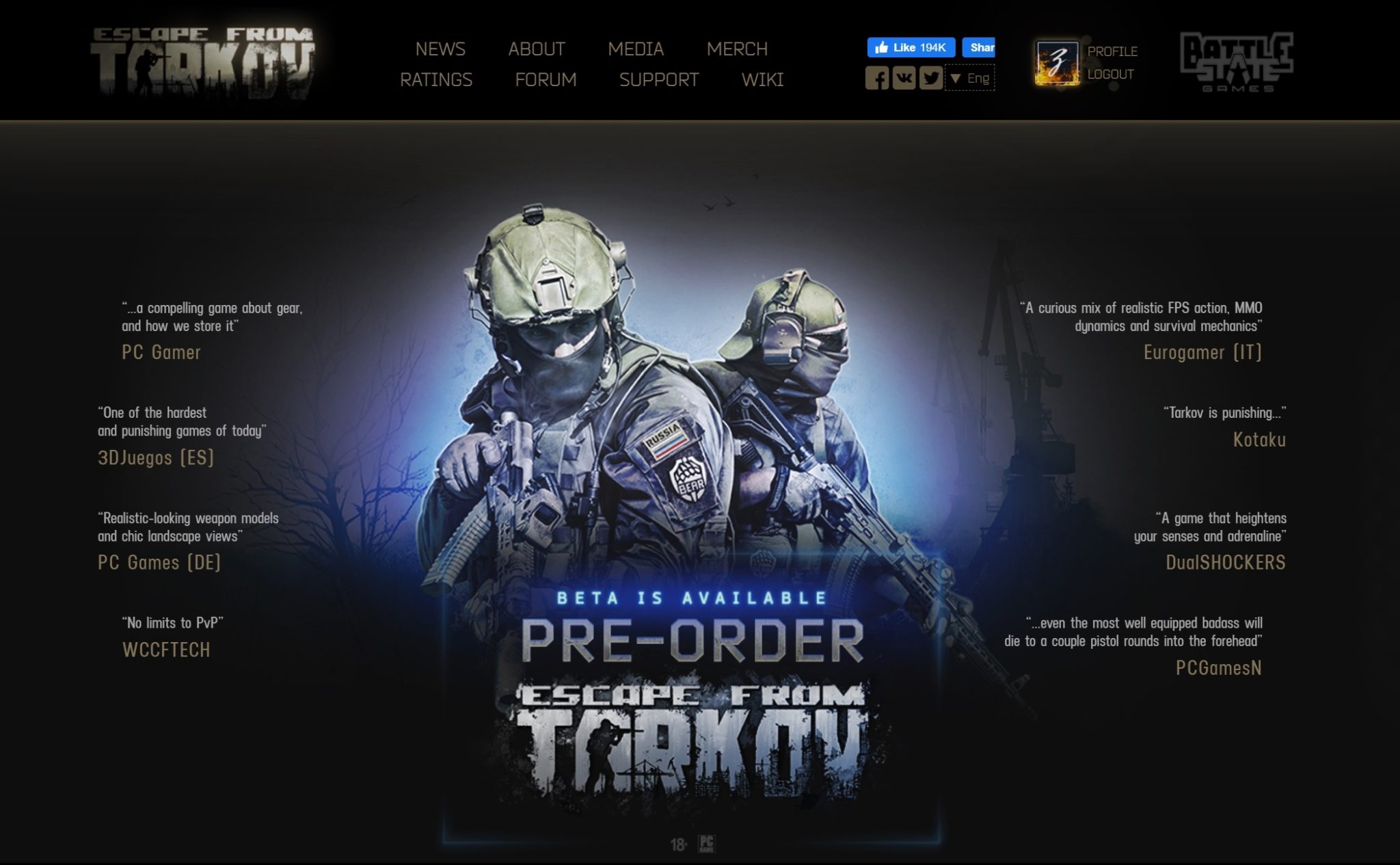 【EFT】タルコフの始め方。ゲームのダウンロード方法を解説【Escape from Tarkov】 - 寝ても覚めても