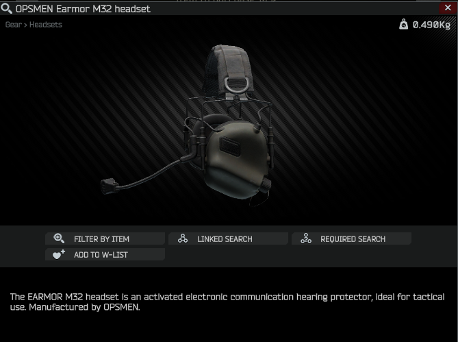 【EFT】タルコフで登場するヘッドセットの特徴まとめ【エスケープフロムタルコフ】 - 寝ても覚めても