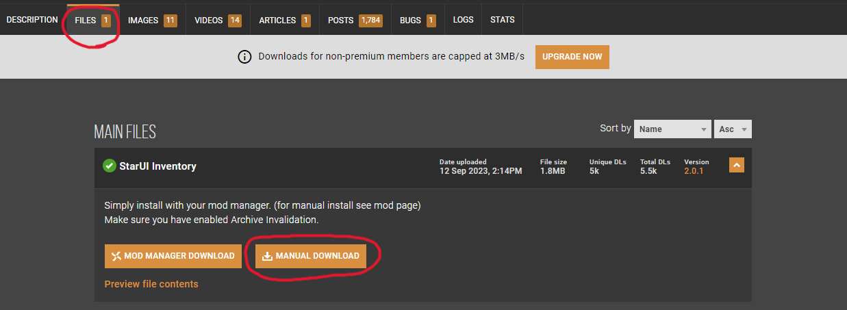 『Starfield』StarUI Inventoryを導入する方法について解説 - 寝ても覚めても