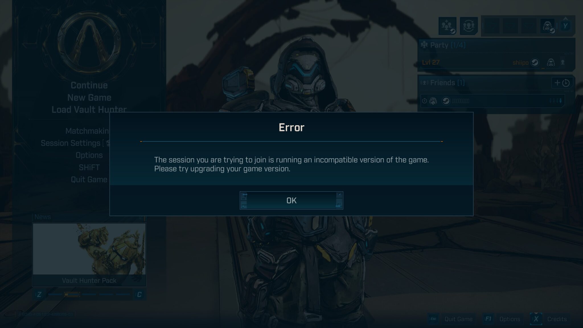 How to Fix “Incompatible Game Version” Error in Borderlands 4 ...